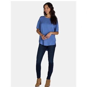 Time and Tru | Tops | Elongated Soft Crewneck Tunic Tshirts2pack Size L ...